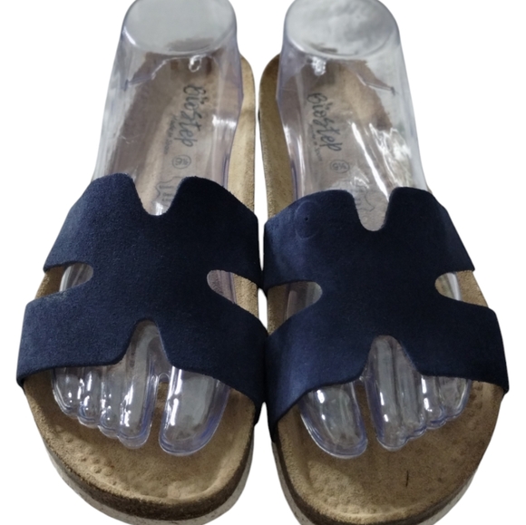 Bio Step | Shoes | Biostep Comfort Womens Navy Slipon Sandals 95 Suede ...